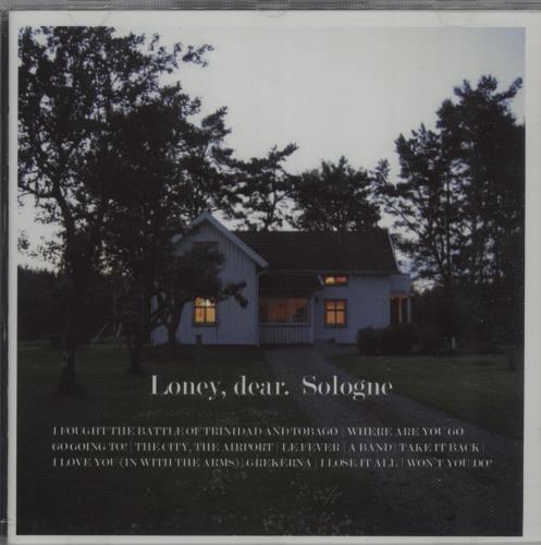 Loney, Dear Sologne UK CD album (CDLP) (663488)
