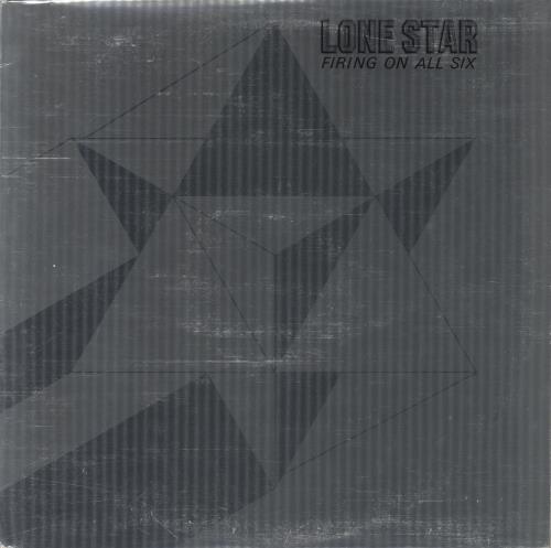 Lone Star Firing On All Six UK vinyl LP album (LP record) (329621)