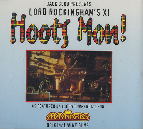 Lord Rockingham's XI Hoots Mon UK CD single (CD5 / 5") (435020)