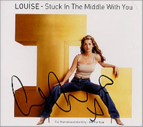 Louise Stuck In The Middle With You UK Promo CD single (CD5 / 5") (205903)