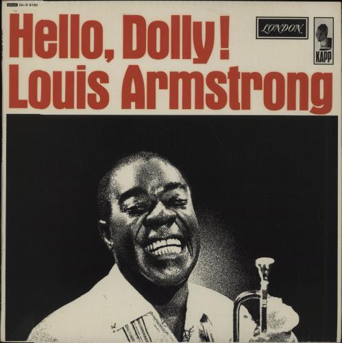 Louis Armstrong Hello, Dolly! UK vinyl LP album (LP record) (457990)