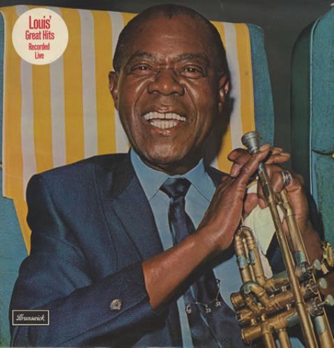 Louis Armstrong Louis' Great Hits Recorded Live UK vinyl LP album (LP ...