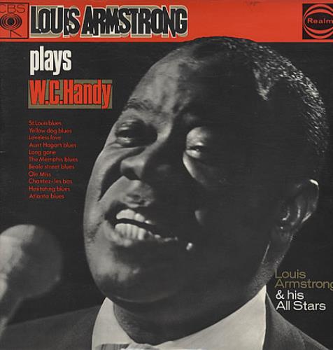 Louis Armstrong Plays W.C. Handy UK vinyl LP album (LP record) (332254)