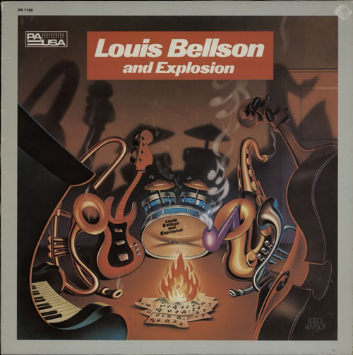 Louis Bellson Louis Bellson And Explosion Italian vinyl LP album (LP record) (566515)