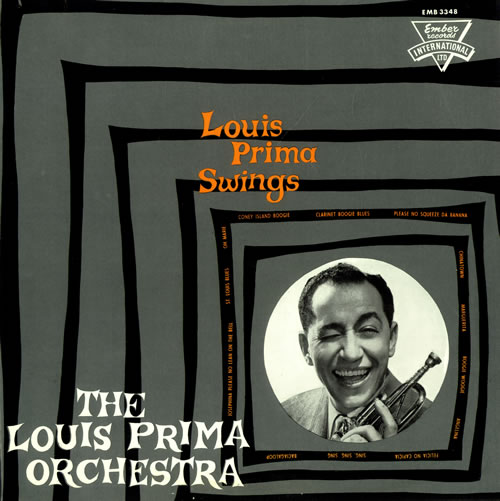 Louis Prima Louis Prima Swings UK vinyl LP album (LP record) (486850)