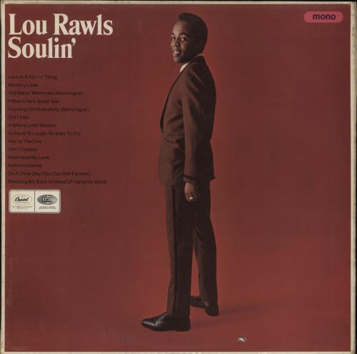 Lou Rawls Soulin'- Factory sample UK vinyl LP album (LP record) (785793)