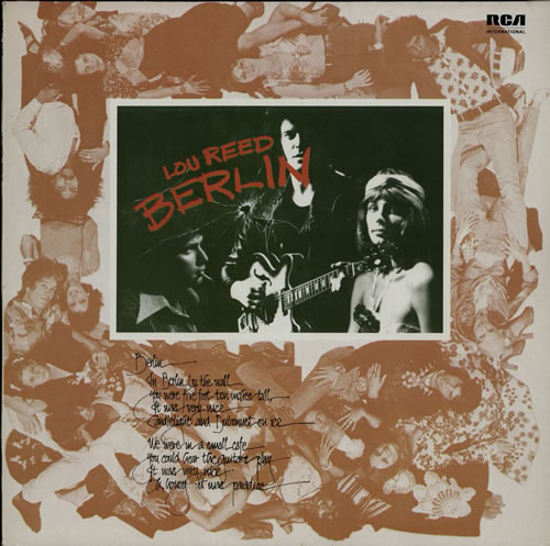 Lou Reed Berlin German vinyl LP album (LP record) (291074)