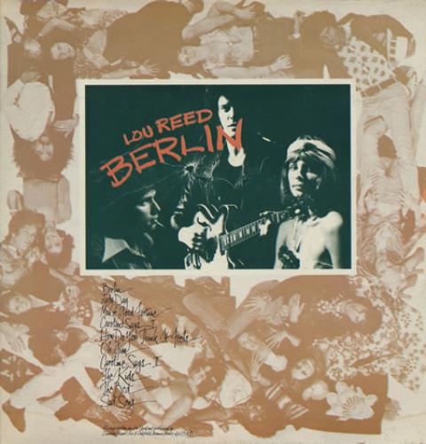 Lou Reed Berlin Italian vinyl LP album (LP record) (385230)