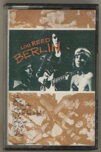 Lou Reed Berlin UK cassette album (702719)