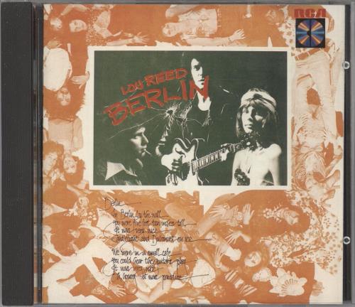 Lou Reed Berlin German CD album (CDLP) (744406)