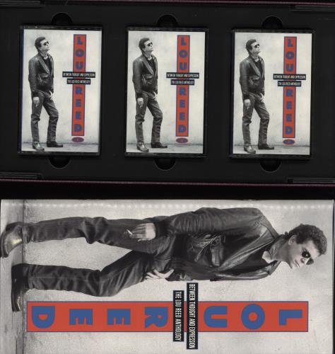 Lou Reed Between Thought And Expression - The Lou Reed Anthology US box ...