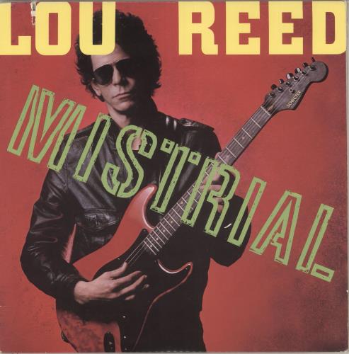 Lou Reed Mistrial US vinyl LP album (LP record) (308299)
