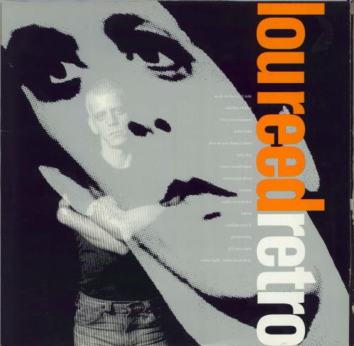 Lou Reed Retro UK vinyl LP album (LP record) (280211)