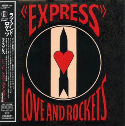 Love & Rockets Express Japanese CD album (CDLP) (293410)