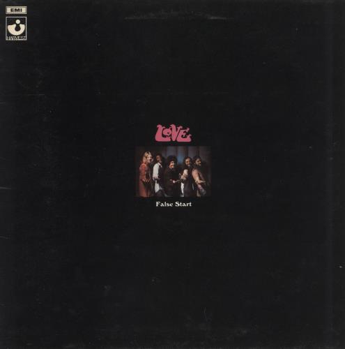 Love False Start - EX UK vinyl LP album (LP record) (598007)