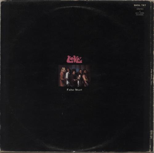 Love False Start - Factory Sample UK vinyl LP album (LP record) (762554)