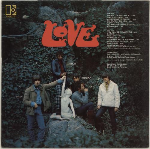 Love Love - 1st UK vinyl LP album (LP record) (328709)