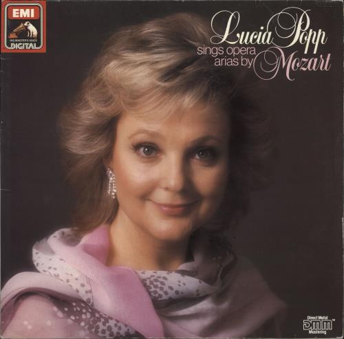 Lucia Popp Lucia Popp Sings Opera Arias By Mozart German vinyl LP album ...