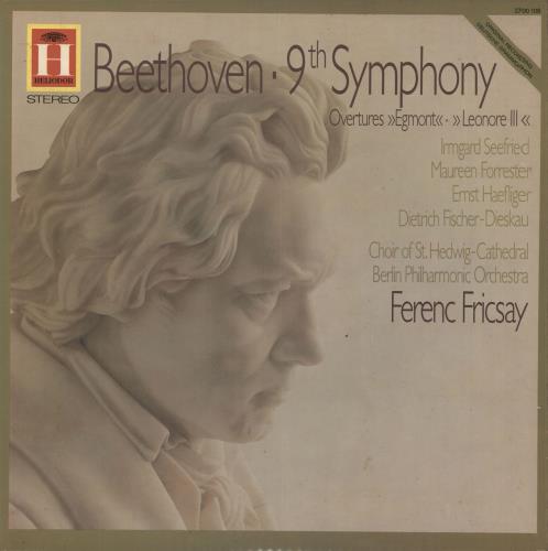 Ludwig Van Beethoven 9th Symphony In D Minor, Op. 125 / Overtures: Egmont - Leonore III Dutch 2 ...