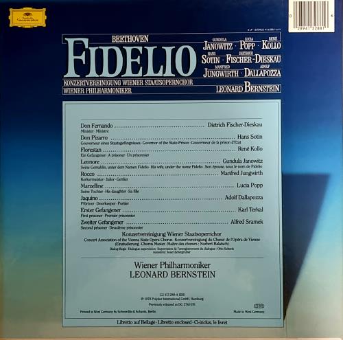 Ludwig Van Beethoven Fidelio German Vinyl Box Set (779534)