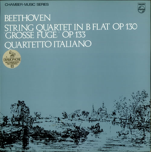 Ludwig Van Beethoven String Quartet in B-flat, Op. 130 & 'Grosse Fuge,' Op. 133 UK vinyl LP ...