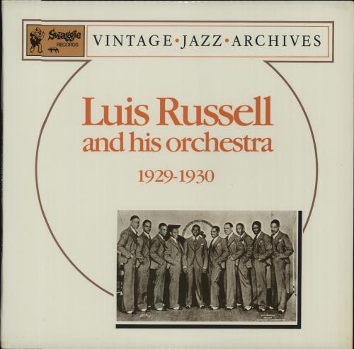 Luis Russell The Luis Russell Story 1929-30 Australian vinyl LP album ...