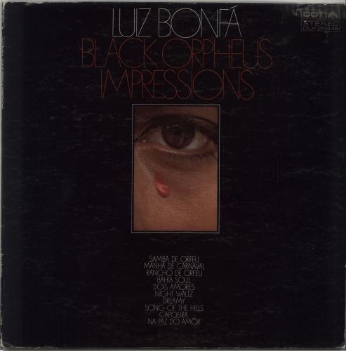Luiz Bonfa Black Orpheus Impressions US vinyl LP album (LP record) (668967)