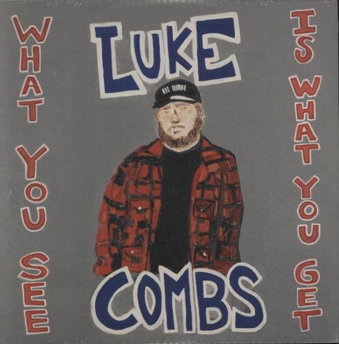 Luke Combs What You See Is What You Get - Sealed US 2-LP vinyl record ...