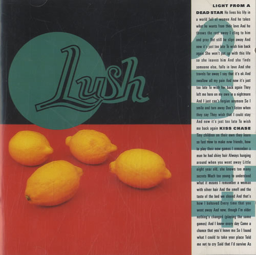 Lush Split German 2 CD album set (Double CD) (583399)
