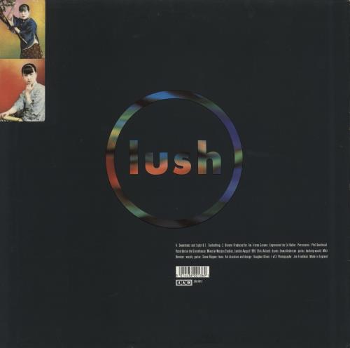 Lush Sweetness And Light - Title stickered sleeve UK 12" vinyl single ...