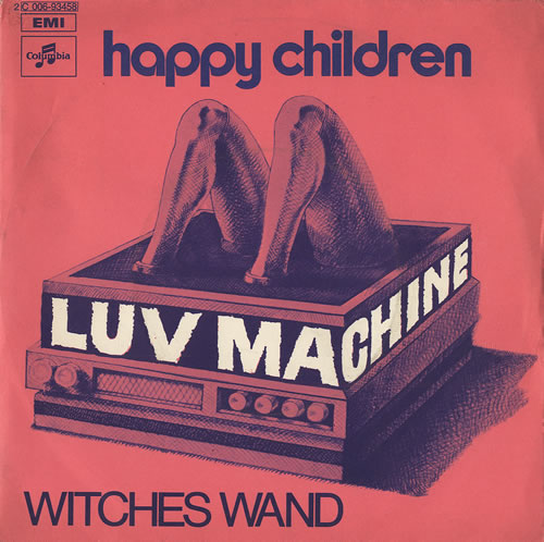 Luv Machine Happy Children UK 7" vinyl single (7 inch record / 45) (490649)