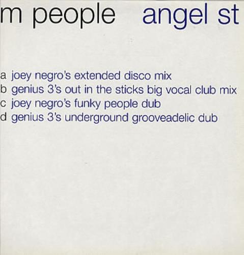 M-People Angel St UK Promo 12" vinyl single (12 inch record / Maxi ...
