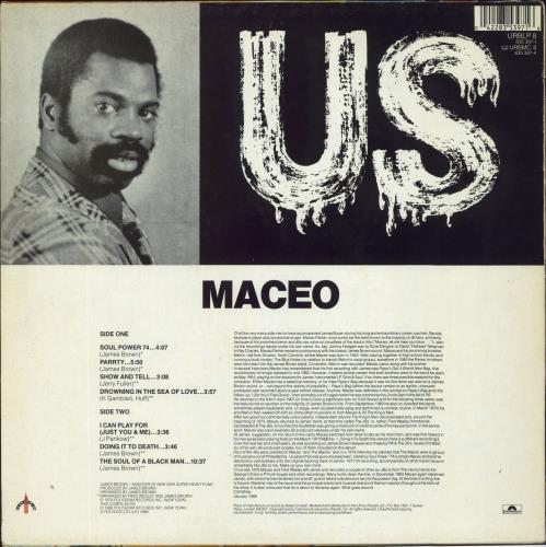 Maceo & The Macks Us UK vinyl LP album (LP record) (807715)
