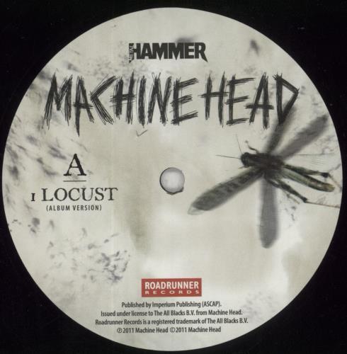 Machine Head Locust UK 10" vinyl single (10 inch record) (668789)