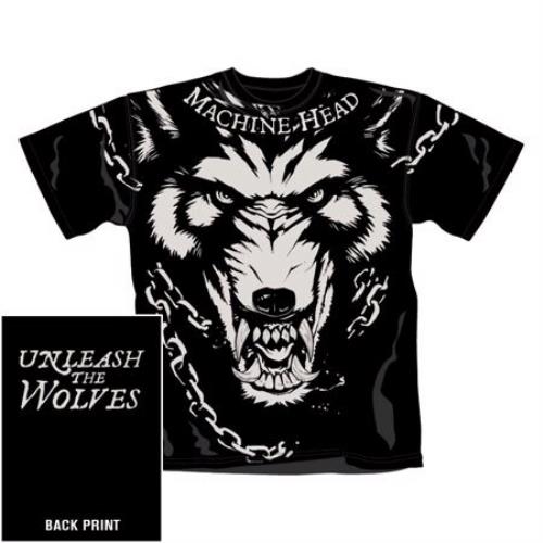 Machine Head Wolf T-Shirt - XL UK t-shirt (415323)