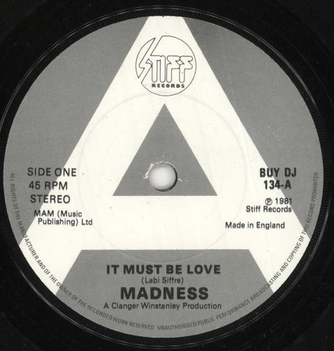 Madness It Must Be Love - A Label UK Promo 7" vinyl single (7 inch ...