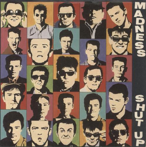Madness Shut Up - Promo Sleeve German 7" vinyl single (7 inch record ...