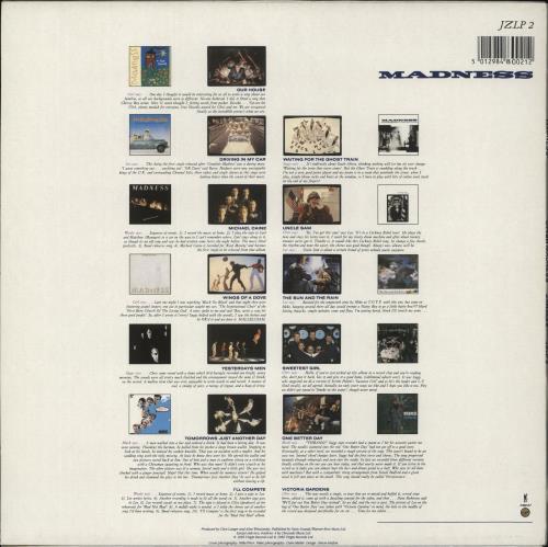 Madness Utter Madness UK vinyl LP album (LP record) (207856)