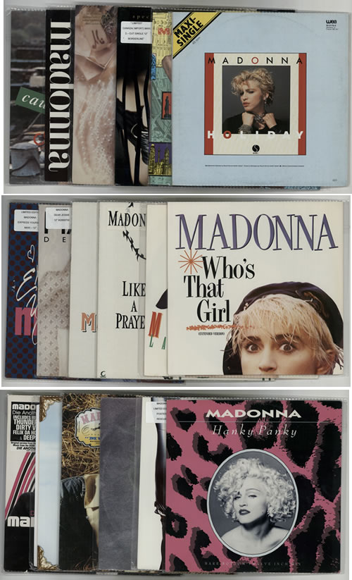 Madonna Collection Of 12" Singles UK Vinyl Box Set (588765)