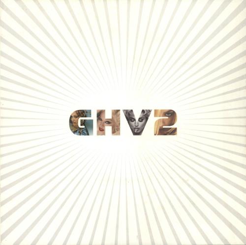 Madonna GHV2 - 10" gatefold sleeve UK Promo CD album (CDLP) (728578)