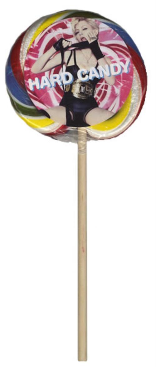 Madonna Hard Candy - 4-Colour Swirl UK memorabilia (434968) LOLLIPOP
