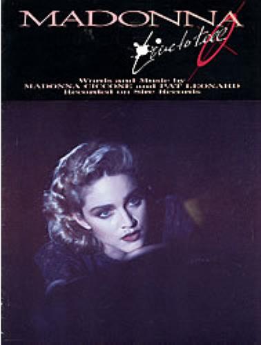 Madonna Live To Tell US sheet music (279322) SHEET MUSIC
