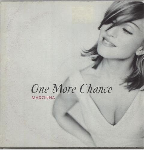 Madonna One More Chance - Poster Sleeve UK CD single (CD5 / 5") (61817)