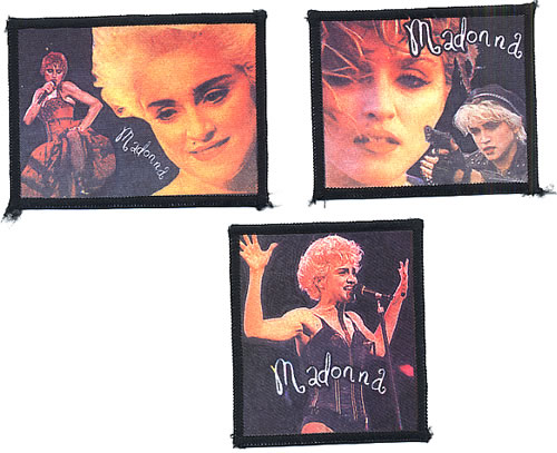 Madonna Sew-On Patches UK memorabilia (341040) SEW ON PATCHES
