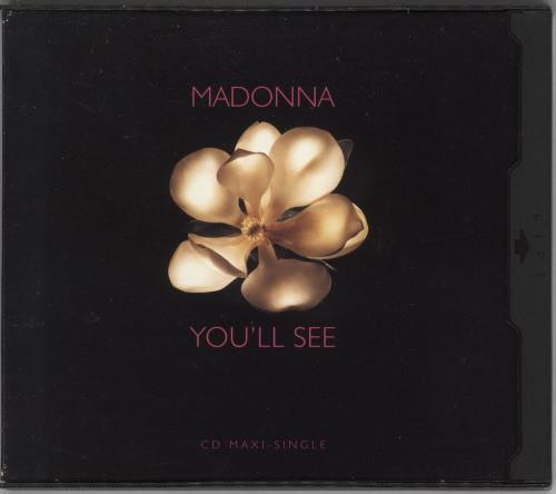 Madonna You'll See - Maxi Ecopak US CD single (CD5 / 5") (59111)
