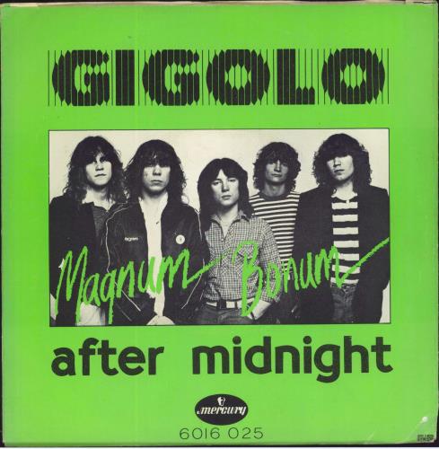 Magnum Bonum Gigolo + Sleeve Swedish 7" vinyl single (7 inch record ...