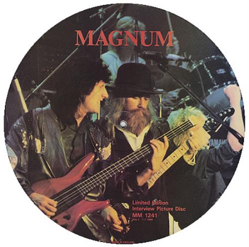 Magnum Interview UK picture disc LP (vinyl picture disc album) (275143)