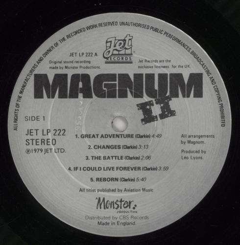 Magnum Magnum II - Price Stickered UK vinyl LP album (LP record) (862810)