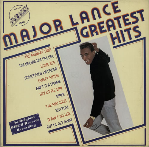 Major Lance Greatest Hits Dutch vinyl LP album (LP record) (575558)