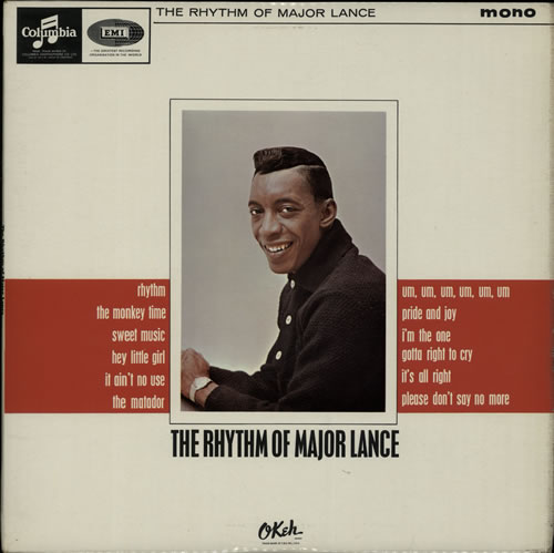 Major Lance The Rhythm Of Major Lance UK Promo vinyl LP album (LP ...